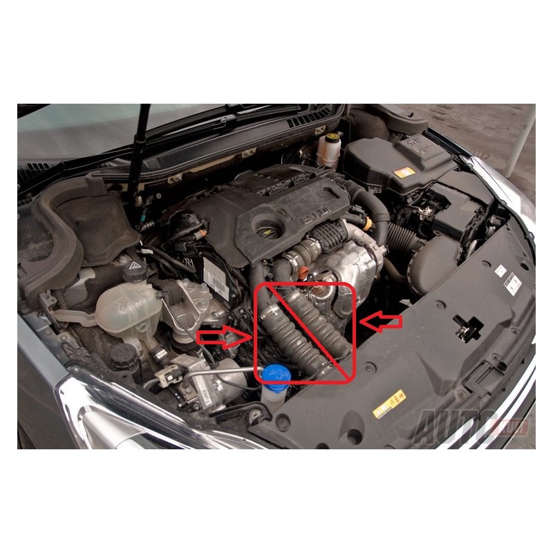 RURA WĄŻ TURBO INTERCOOLERA PEUGEOT 508 1.6 e-HDI 0382PW