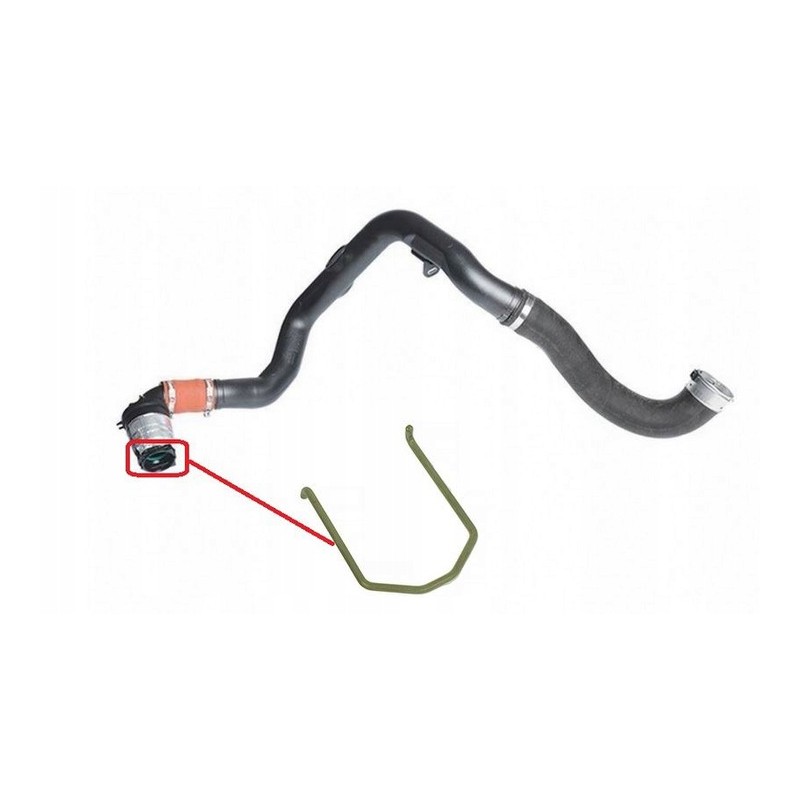 USZCZELKA RURA WĄŻ TURBO RENAULT MASTER III 2.3dCi 7701066088