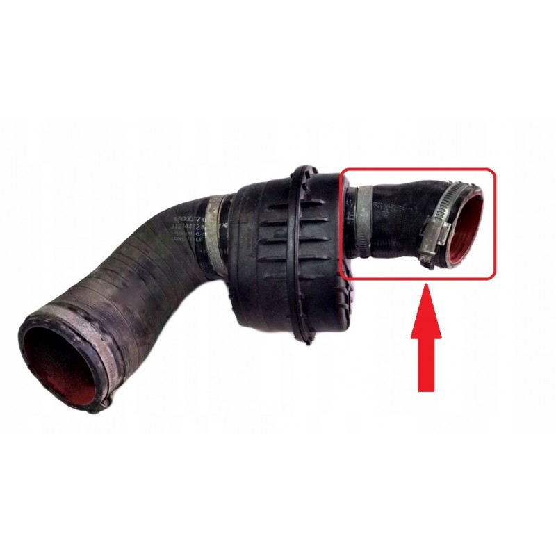 RURA WĄŻ TURBO INTERCOOLERA VOLVO V70 S80 2.4 d 31274410