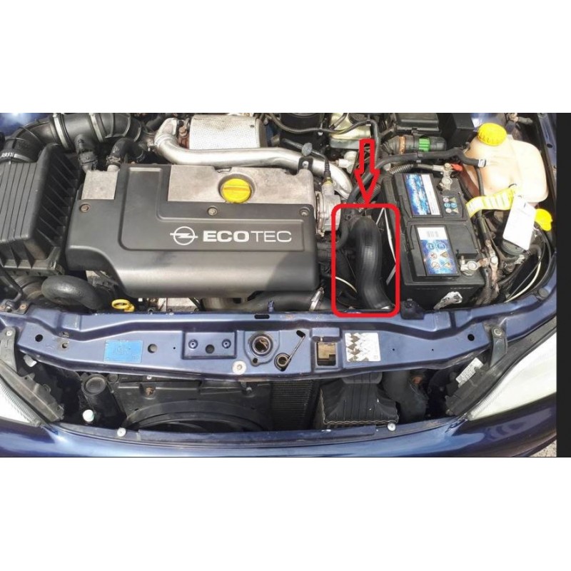 RURA WĄŻ INTERCOOLERA OPEL ASTRA ZAFIRA 5860761 RURA WĄŻ INTERCOOLERA OPEL ASTRA ZAFIRA 5860761